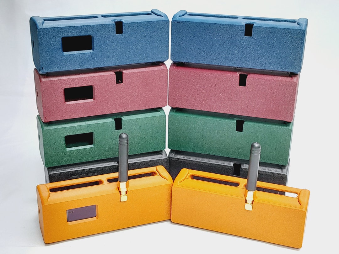 Carbon Fiber PETG Case for Lilygo T-beam With Molle Clips and Desk ...