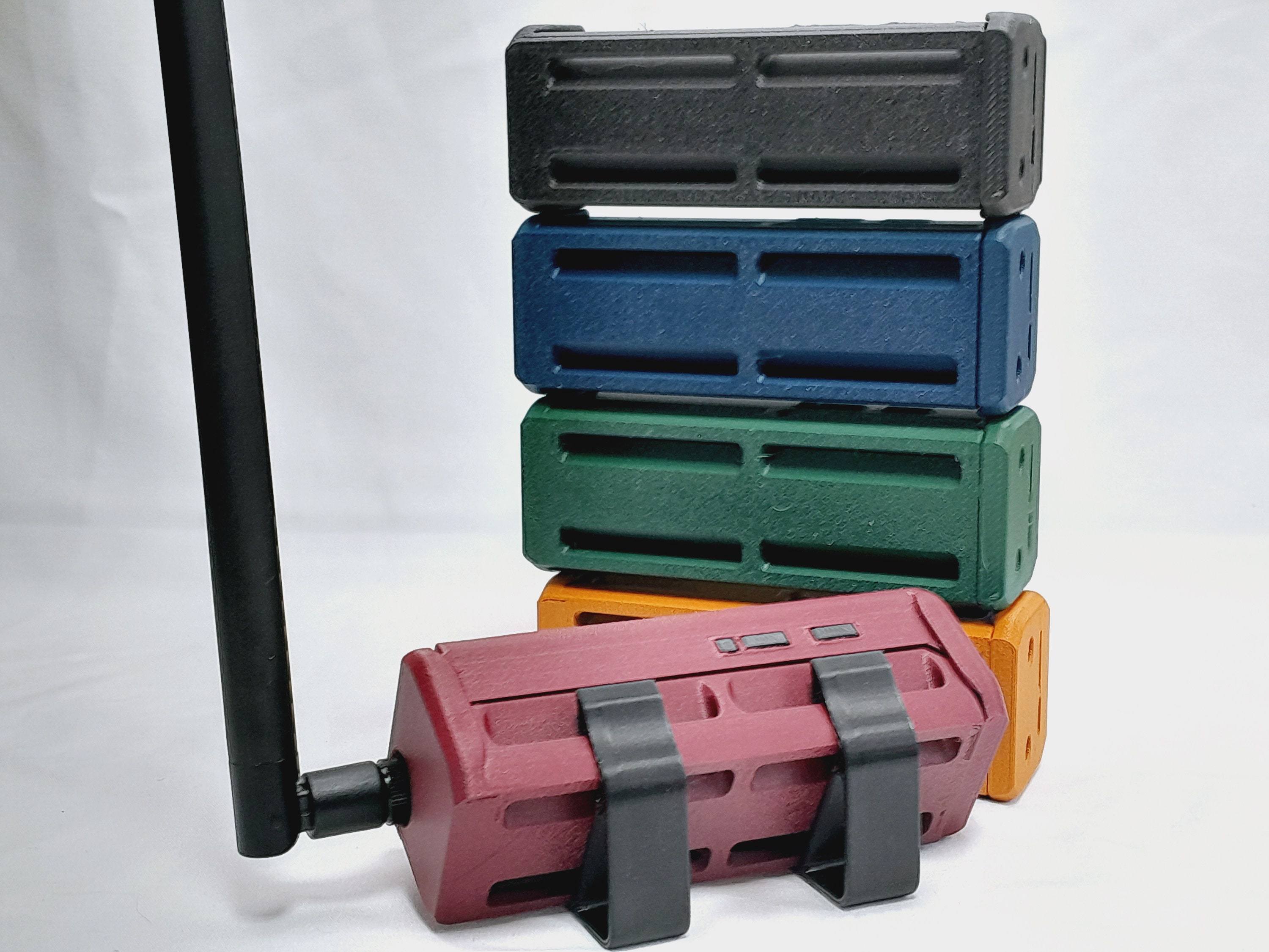 Carbon Fiber PETG Case for Lilygo T-beam Supreme With Molle Clips and ...