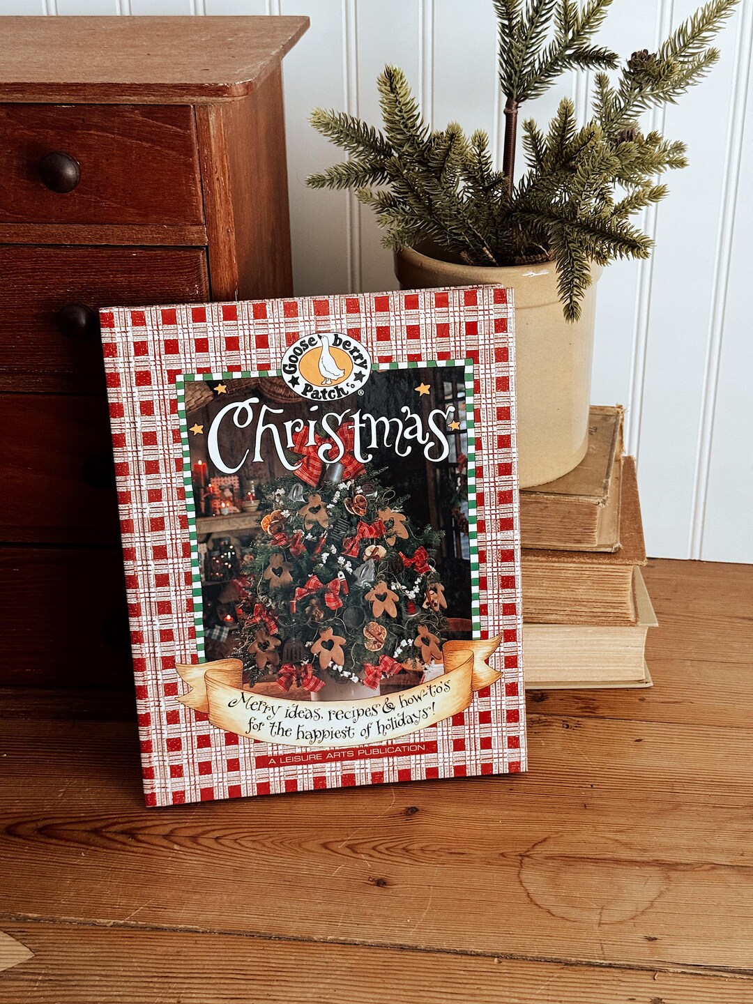 Vintage Gooseberry Patch Christmas Book 1999, Hardcover - Etsy