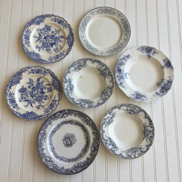 Cottage Plates - Etsy