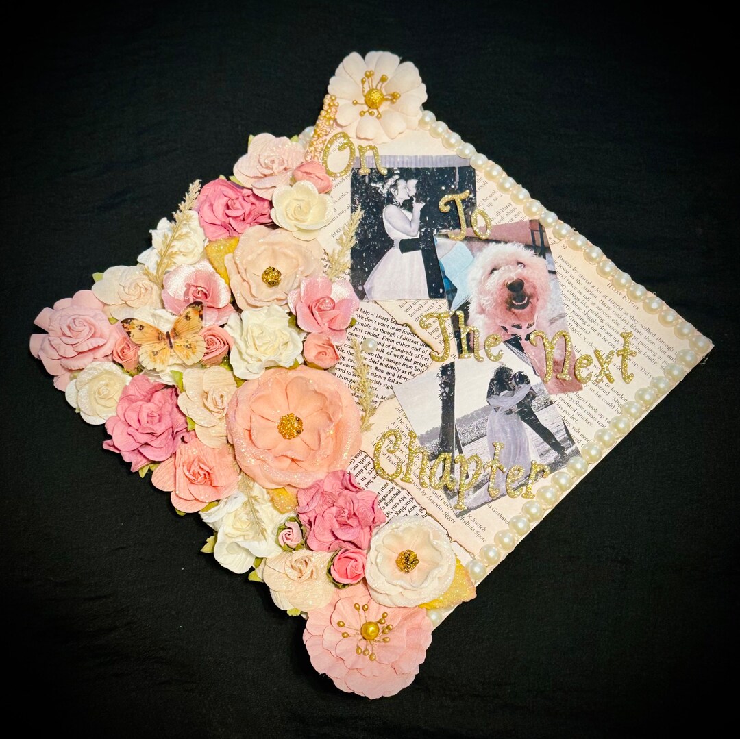 CUSTOMIZED Graduation Cap Toppers - Etsy