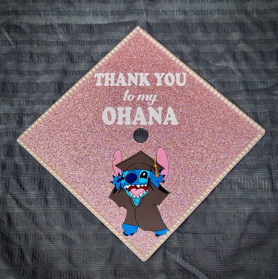 STITCH Disney Themed Graduation Cap Topper - Etsy