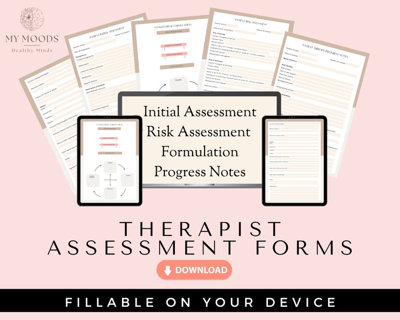 Patient Assessment Form, Printable Patient Form, Digital Download ...
