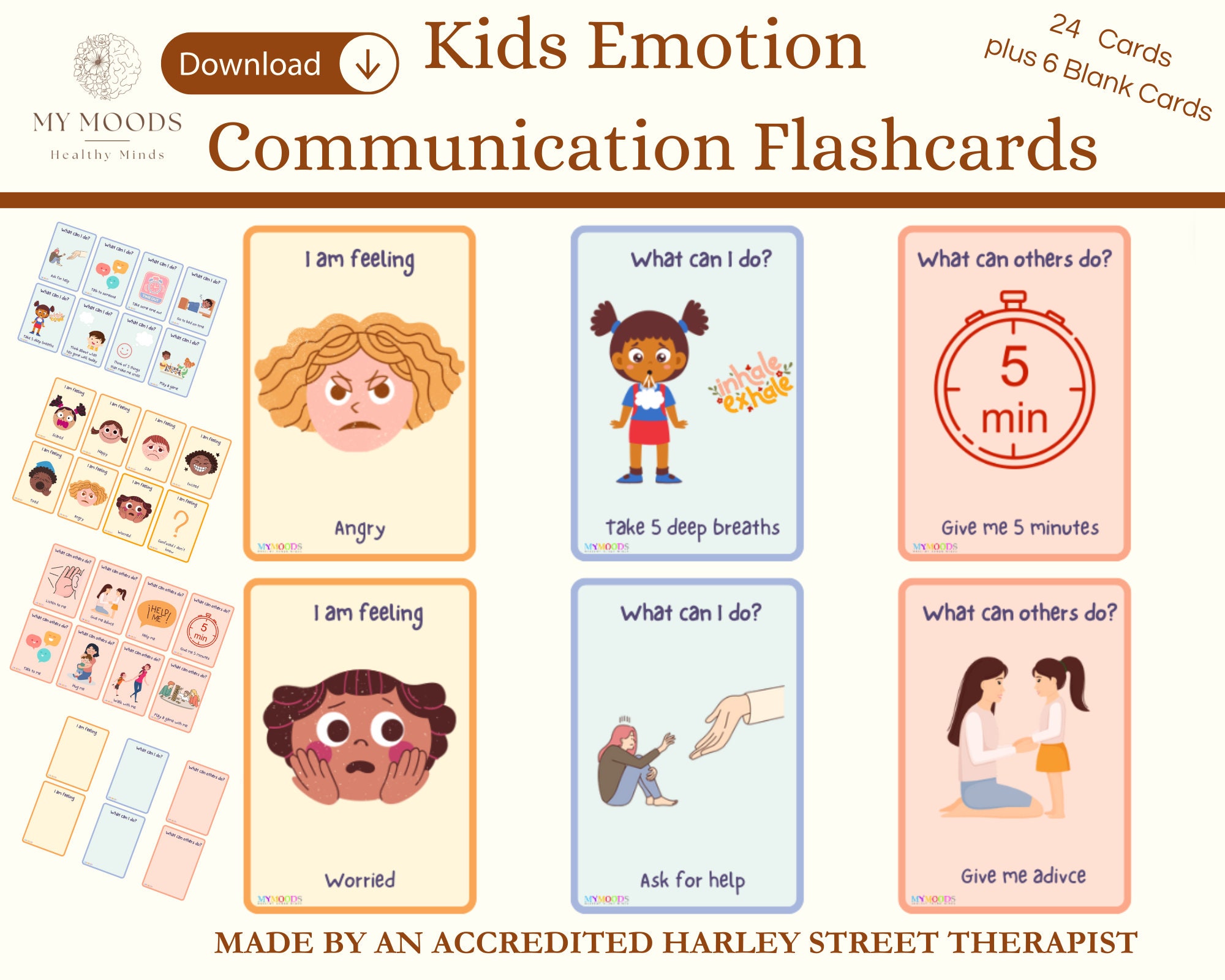Kids Communication Flashcards for Autism, SENCO Support, Neuodiversity ...