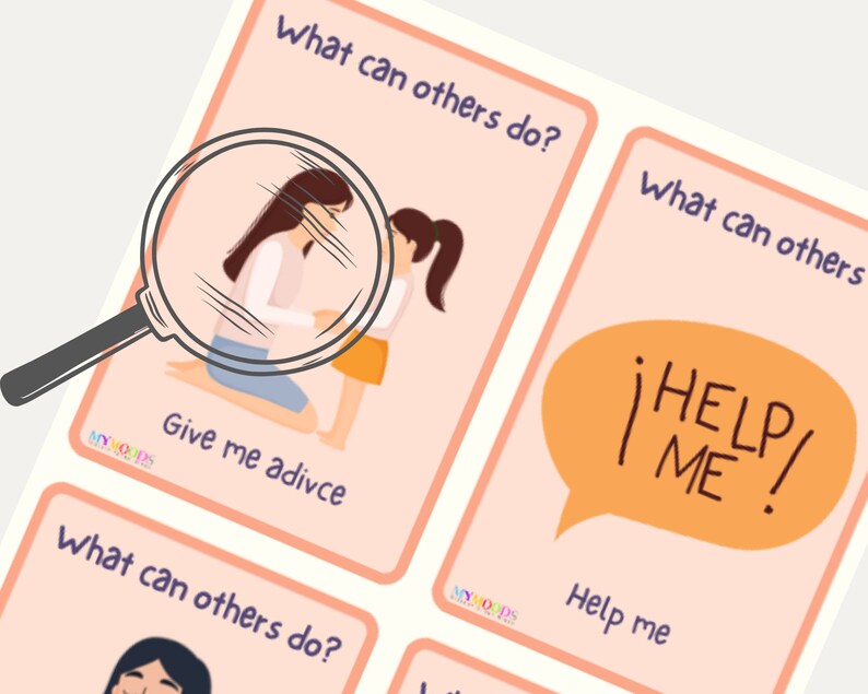 Kids Communication Flashcards for Autism, SENCO Support, Neuodiversity ...