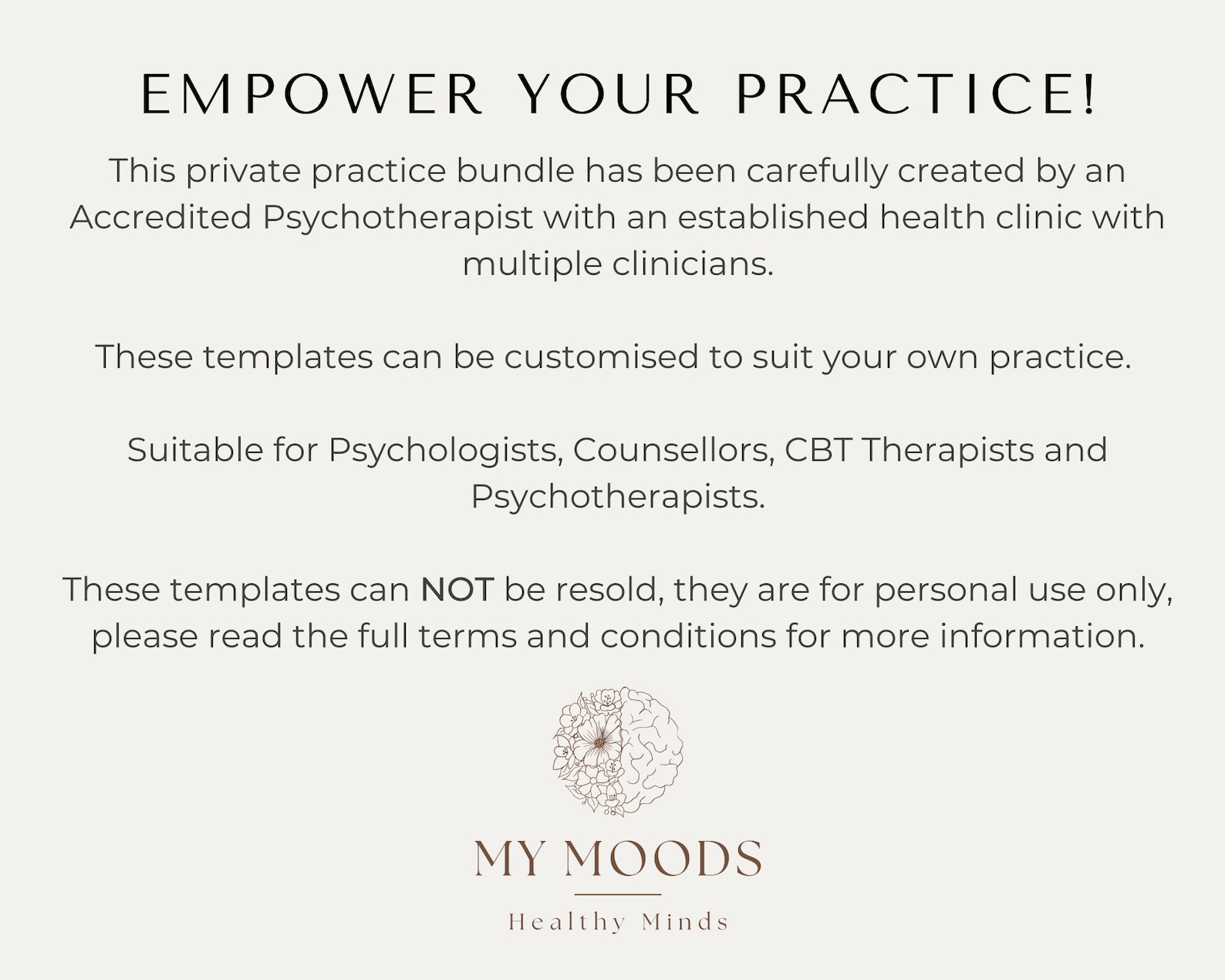 Canva Template, Private Practice Forms, Business Set Up, Template ...