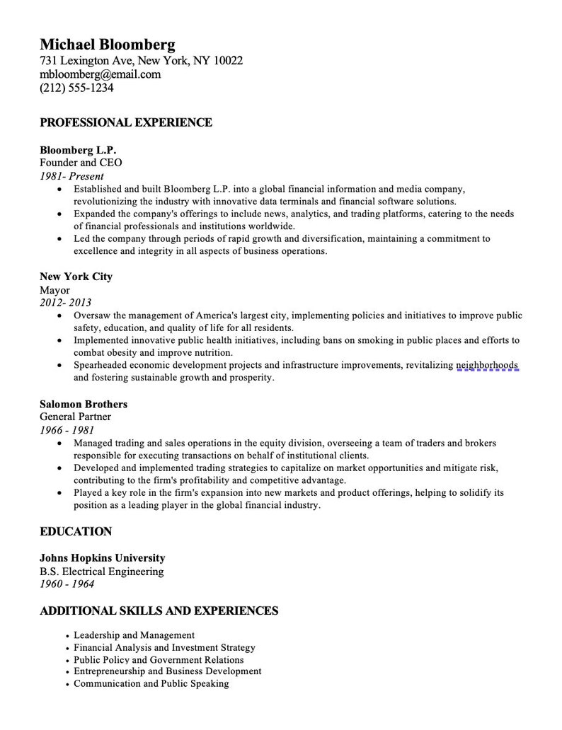 The Clean Resume - Simple Resume Template to Find Your Dream Job - Etsy