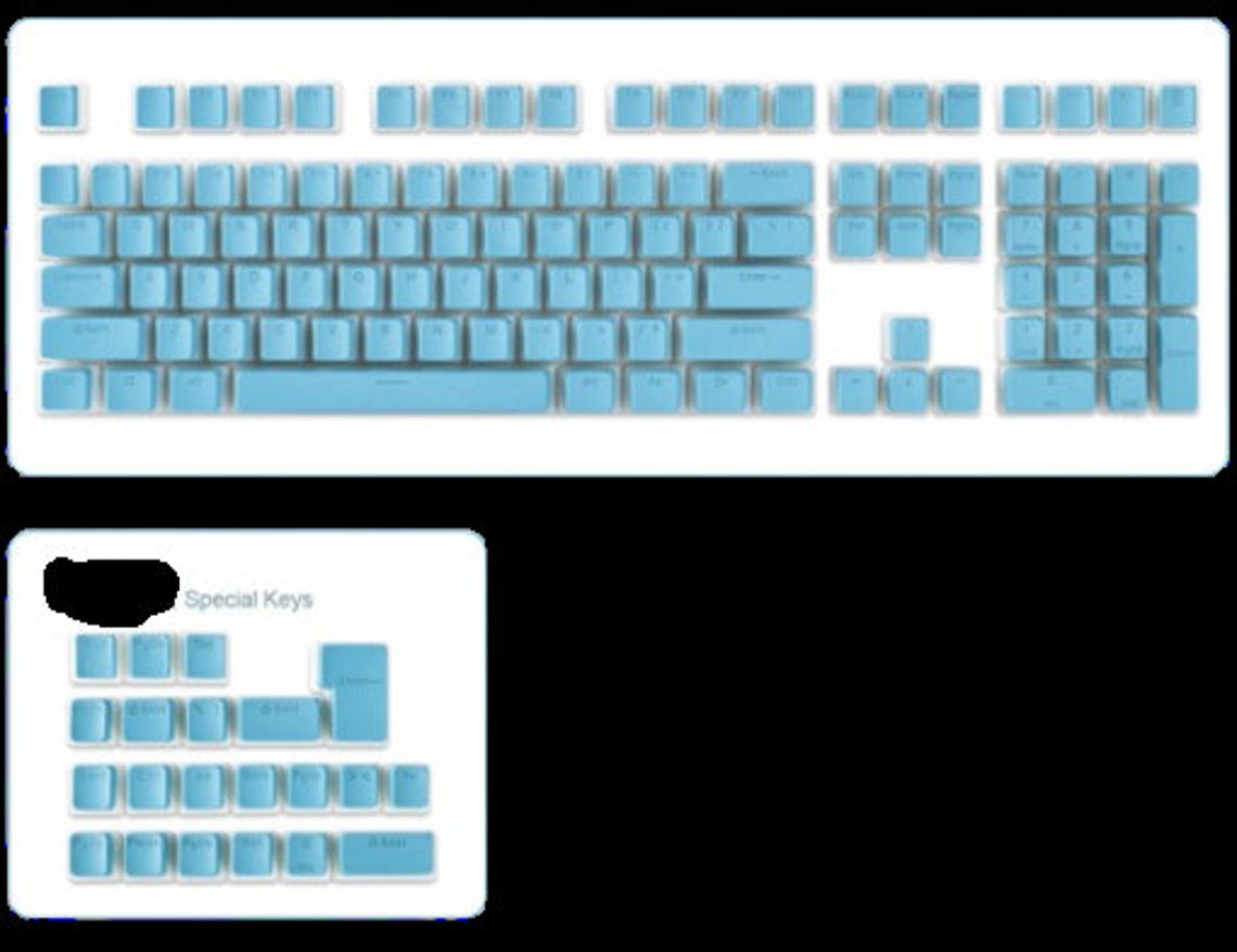 Pudding Lightup Keycap Set Pbt Keycap Set Cherry Mx Keycap Tech ...
