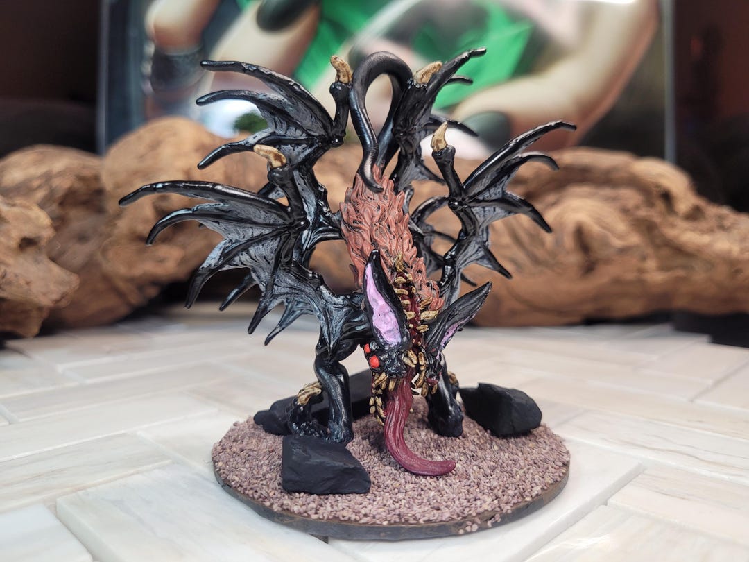 Lone Pine Mountain Devil- Hand Painted - Etsy