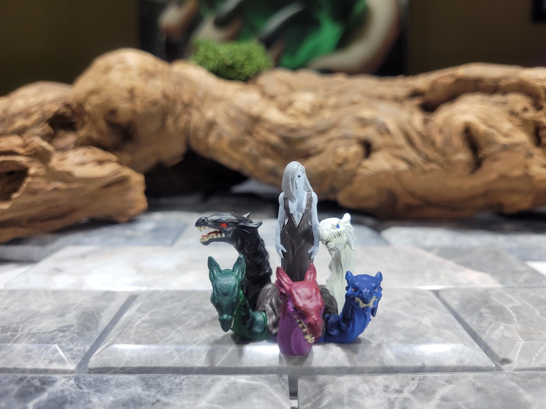 Tiamat Humanoid Form Hand Painted - Etsy