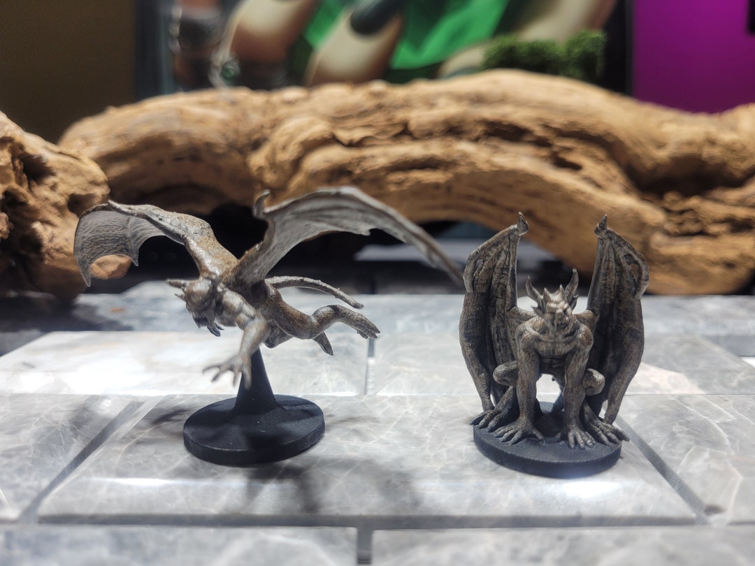 Gargoyles Hand Painted - Etsy