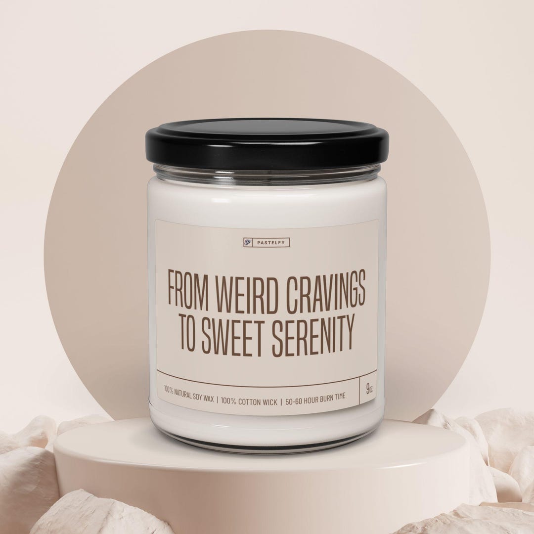 Mom Pregnancy Cravings Funny Candles Pregnancy Gift for Her Baby Shower Gifts Parents to Be ...