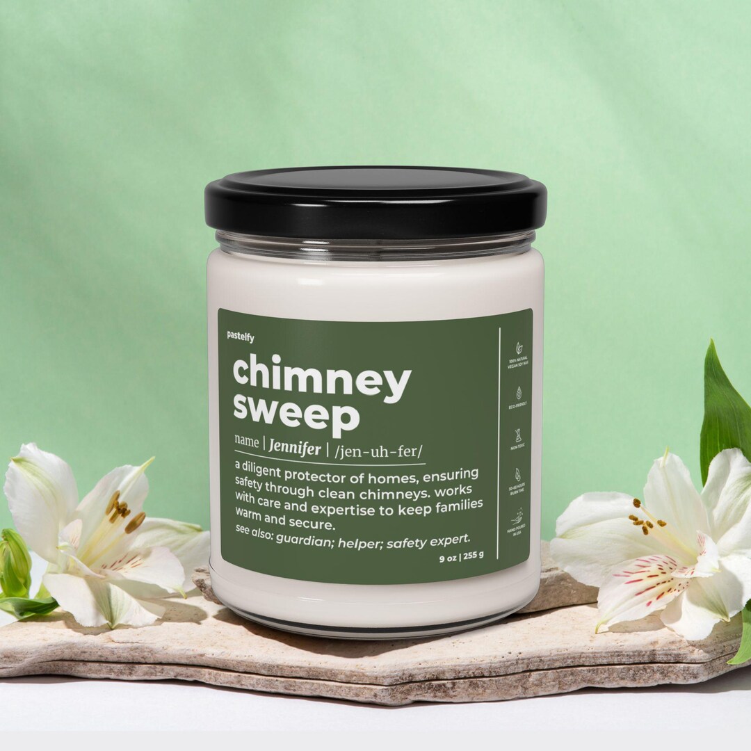 Funny Chimney Sweep Candle Gift for Men and Women Appreciation Gift ...