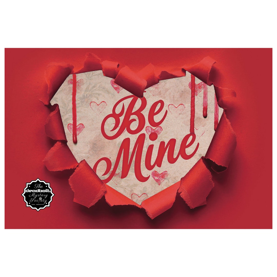 Be Mine Valentine's Day Mystery Game (digital Download) - Etsy