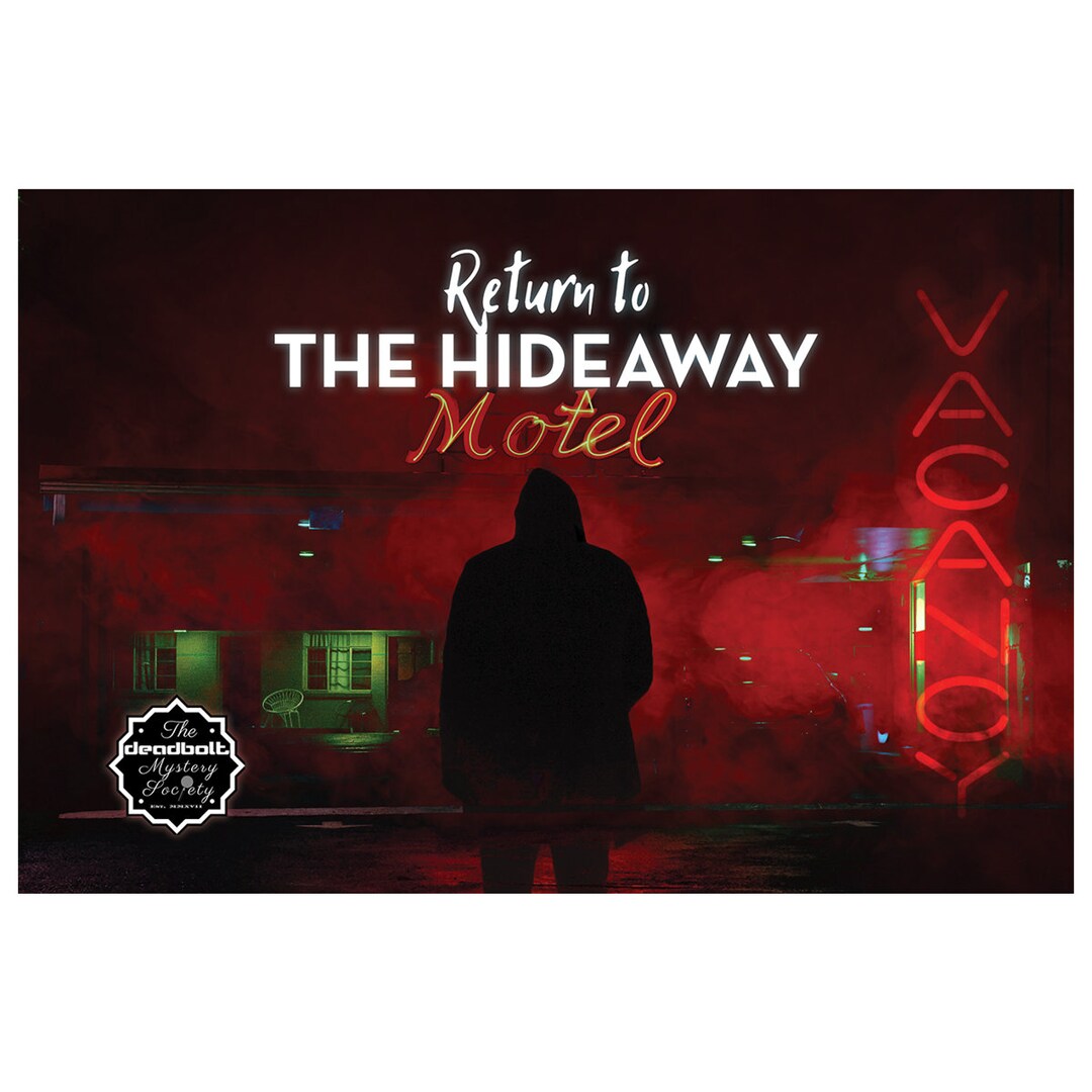 Return to the Hideaway (murder Mystery Game) Micro Mystery - Etsy