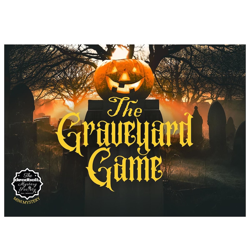 The Graveyard Game - Etsy