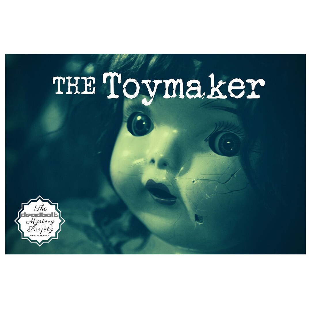 The Toymaker (murder Mystery Game) Full-length Mystery - Etsy