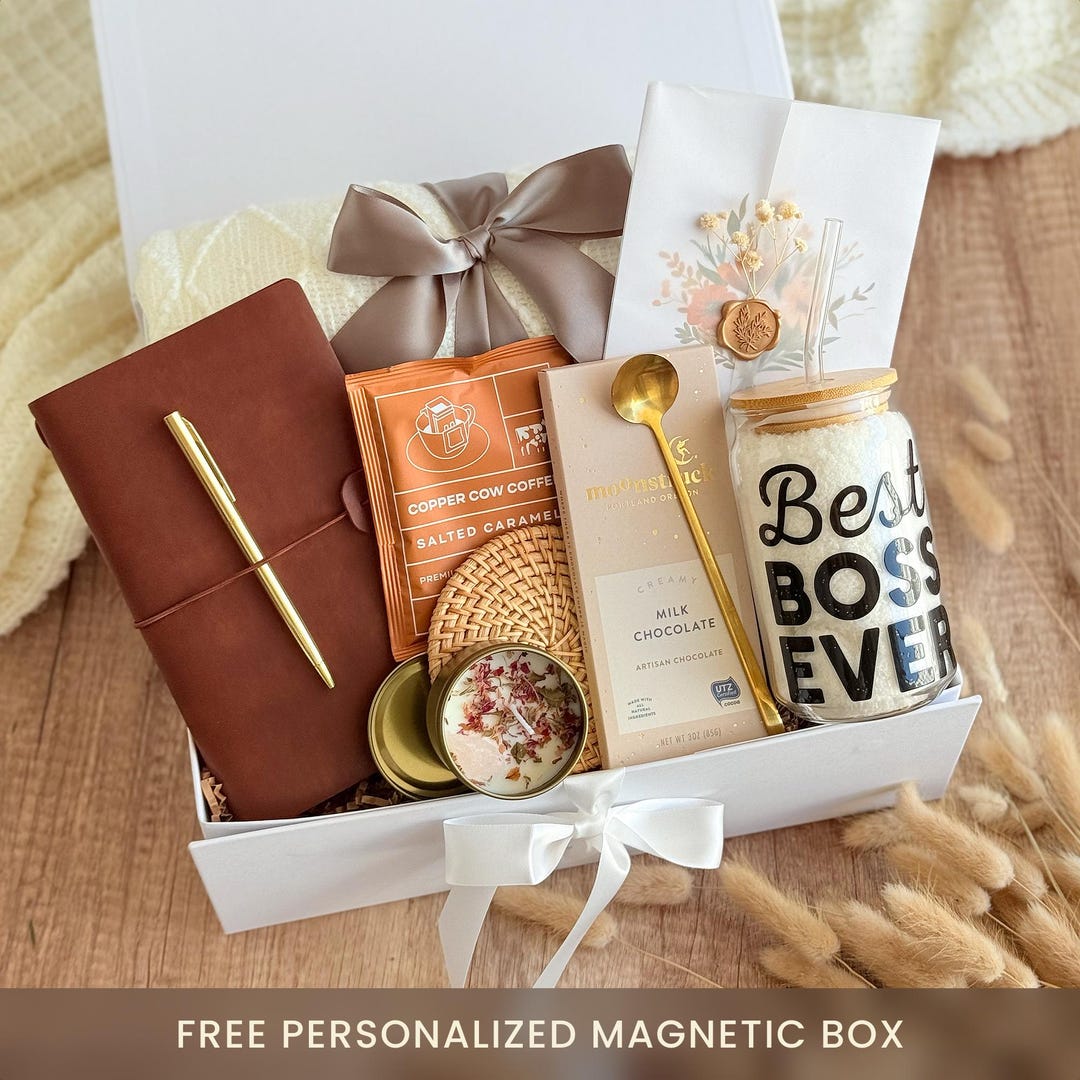 Gift Box for Boss, Gift for Boss, Gifts for Boss, Boss Gift, Family ...