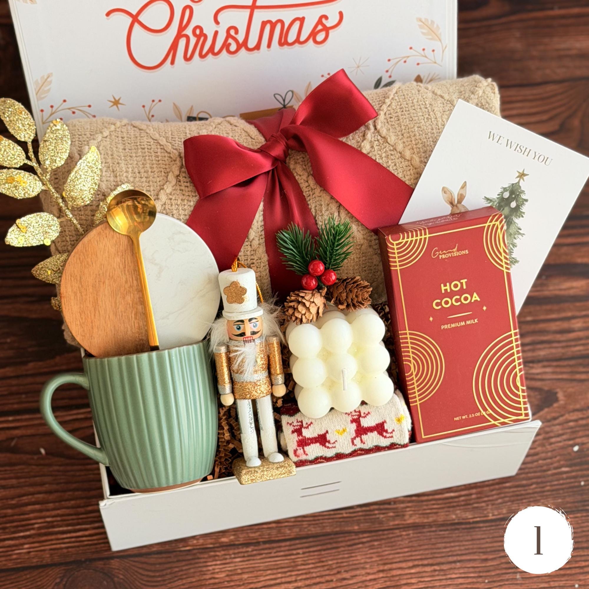 Christmas Hygge Gift Box for Couple, Diy Gift Box for Family, Christmas ...