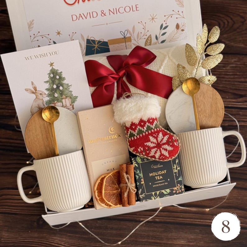Holiday Gift Box for Couple, Family Christmas, Hygge Gift Box, Gift for ...