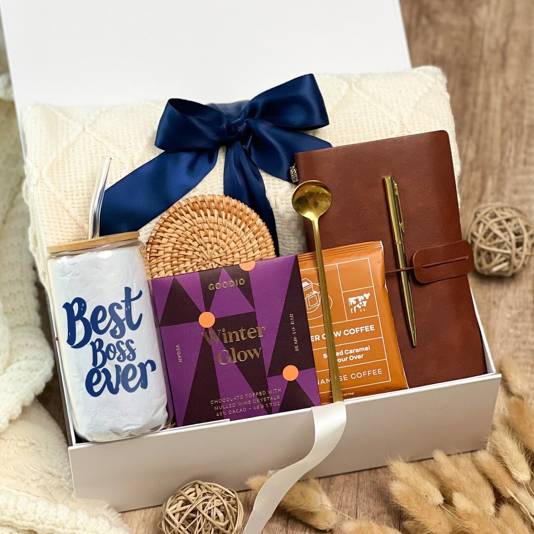 Gift Box for Boss, Best Boss Ever, Boss Gift for Men, Boss Mug, Gift ...