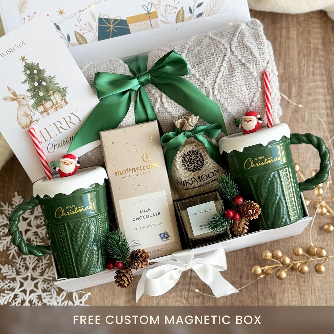 Christmas Hygge Gift Box for Couple, Diy Gift Box for Family, Christmas ...