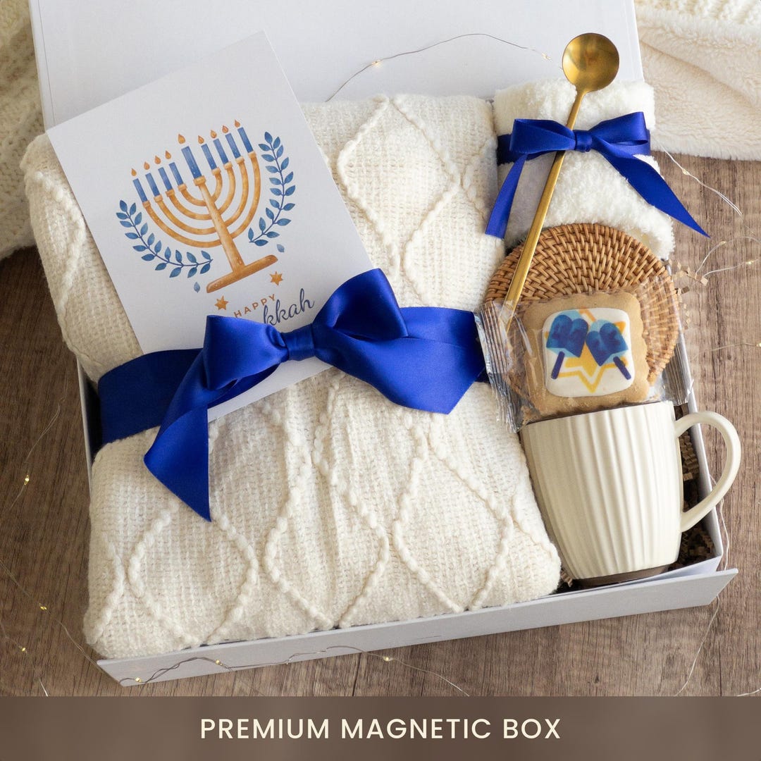 Hanukkah Gift Box, Gift Box for Couple, Hygge Gift Box, Gift Box With ...