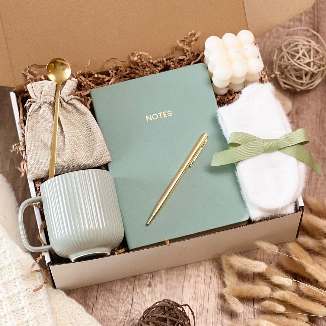 Hygge Gift Box, Graduation Gift Box, Grief Care Package, Sympathy Gift Basket, Gift Basket for ...