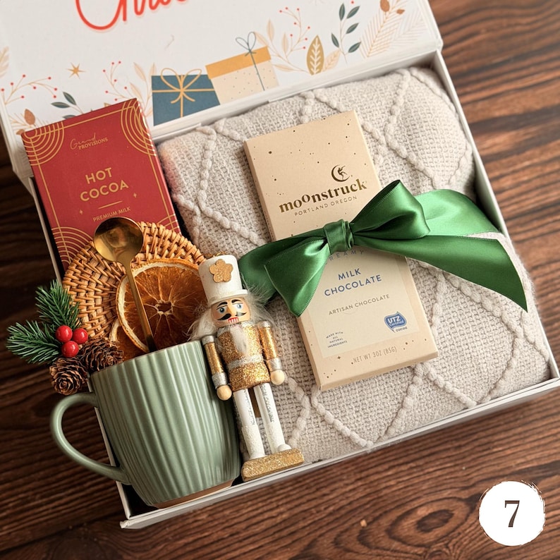 Holiday Gift Box for Couple, Family Christmas, Hygge Gift Box, Gift for ...