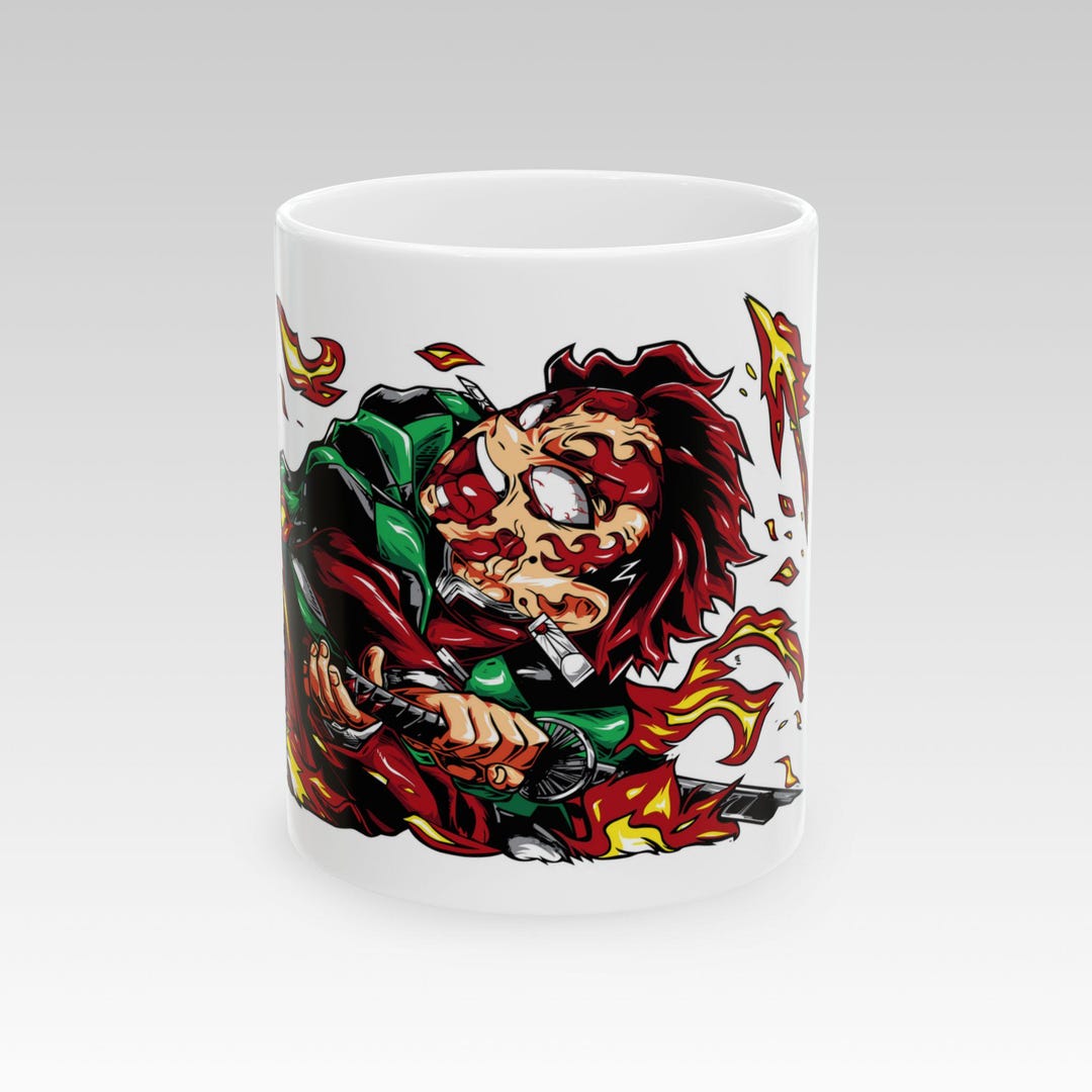 Anime & Manga Ceramic Mug | Custom Manga Art Coffee Cup | Otaku Gift ...