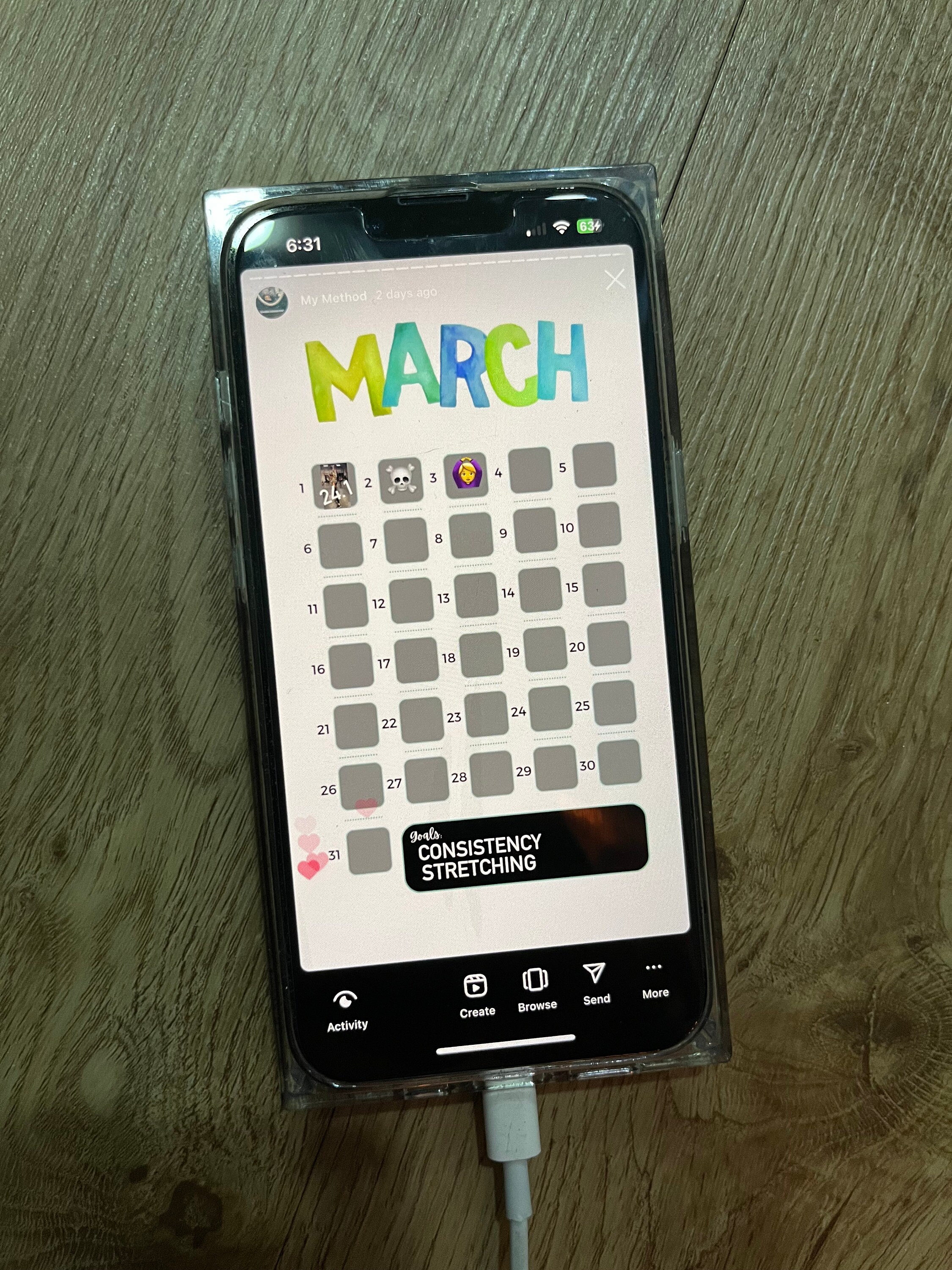 September Instagram Tracker Bundle - Editable Social Media Post ...