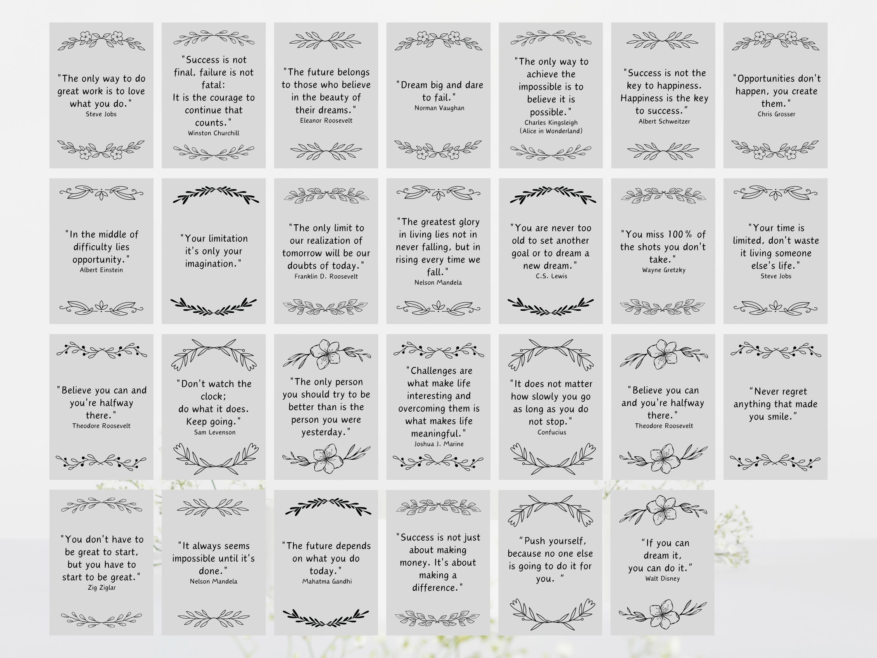 Printable Affirmation Cards Quotes About Life Encouragement Quotes