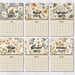 2025 Vintage Floral Planner Dashboard 2025 Calendar Printable Monthly ...