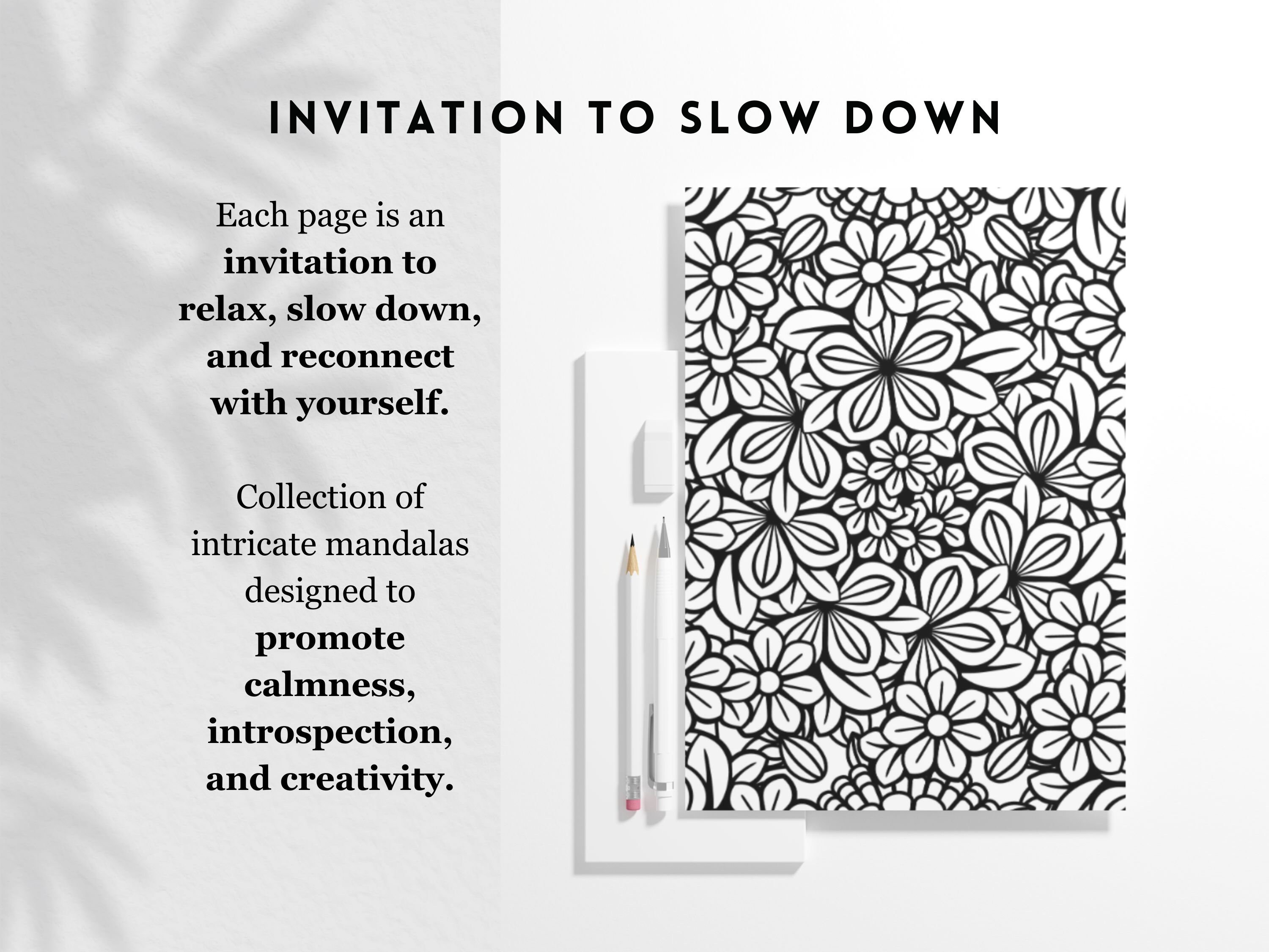 Mandala Coloring Pages Mindfulness Coloring Book Adult Coloring for ...