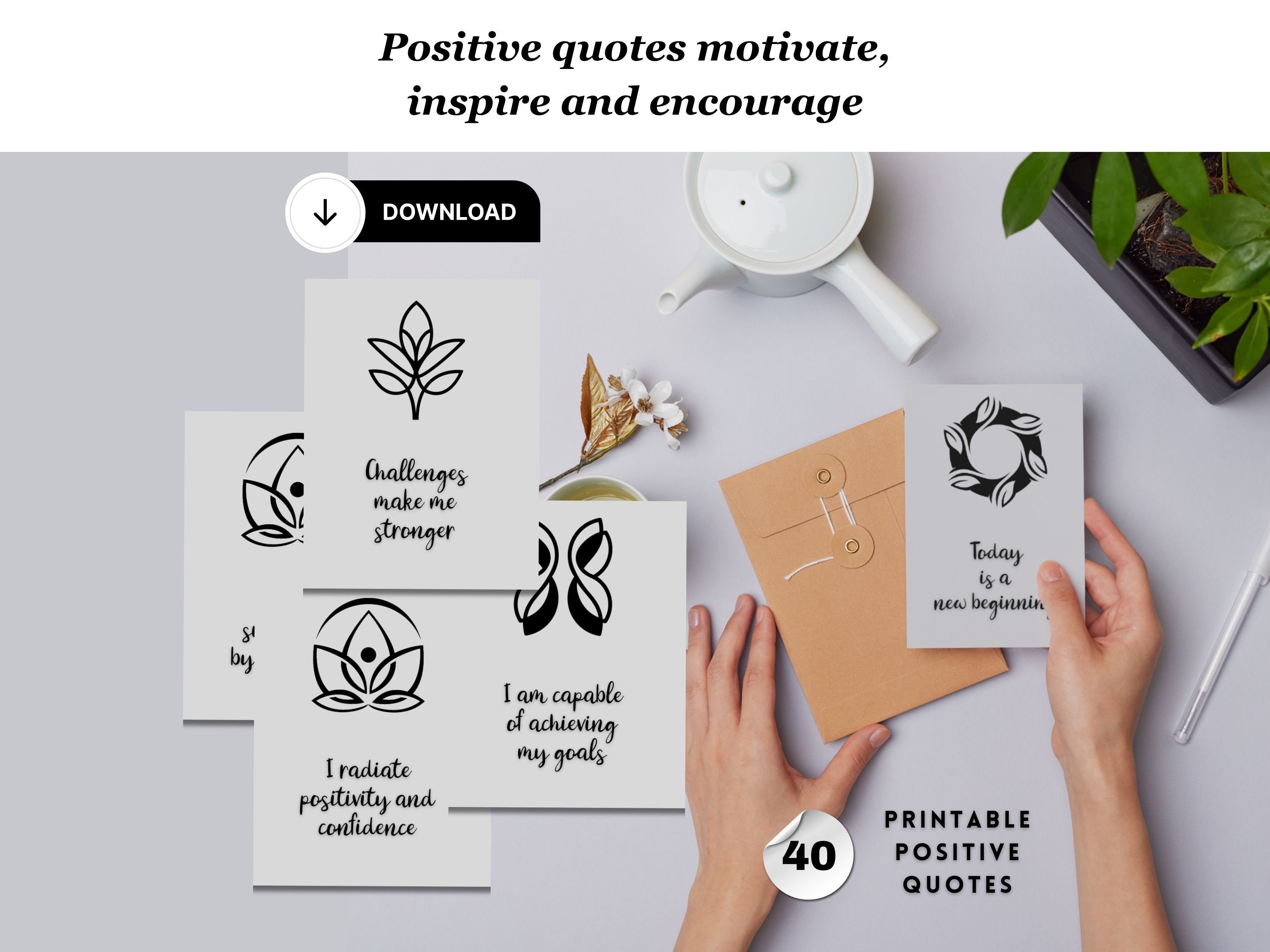 Printable Affirmation Cards Quotes About Life Encouragement Quotes ...