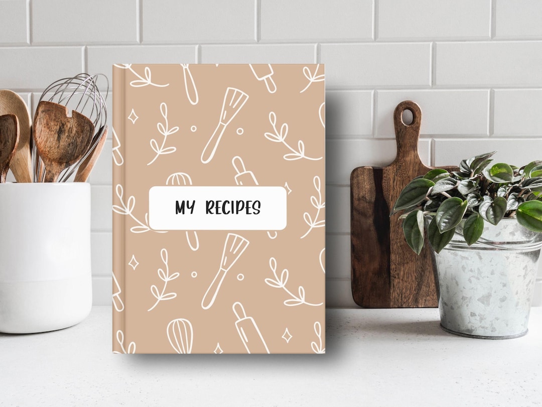 Personalized Recipe Binder Kit: Printable Cookbook Dividers, Custom ...