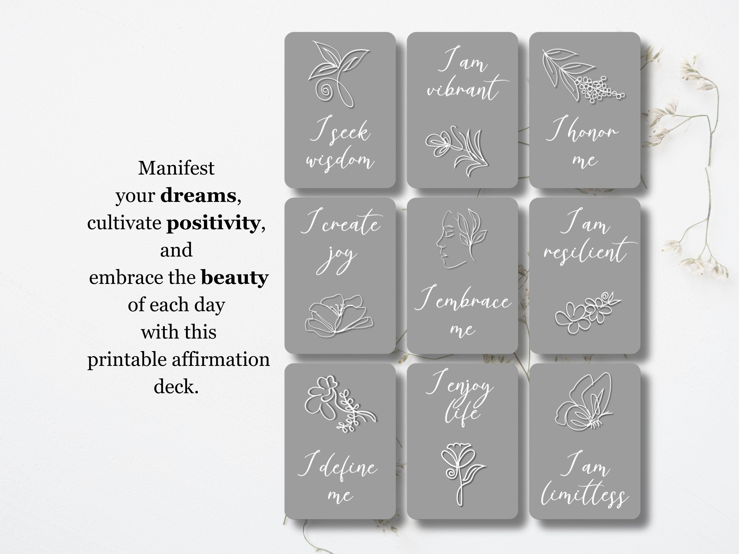 30 Printable Affirmation Cards Quotes About Life Encouragement Quotes ...