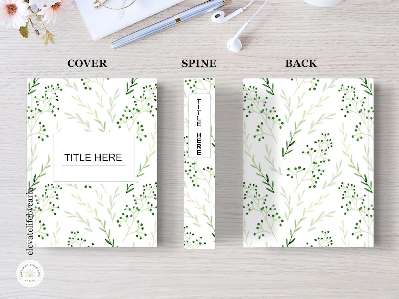 Personalized Herbal Binder Kit - Printable Dividers: Cover, Spine ...