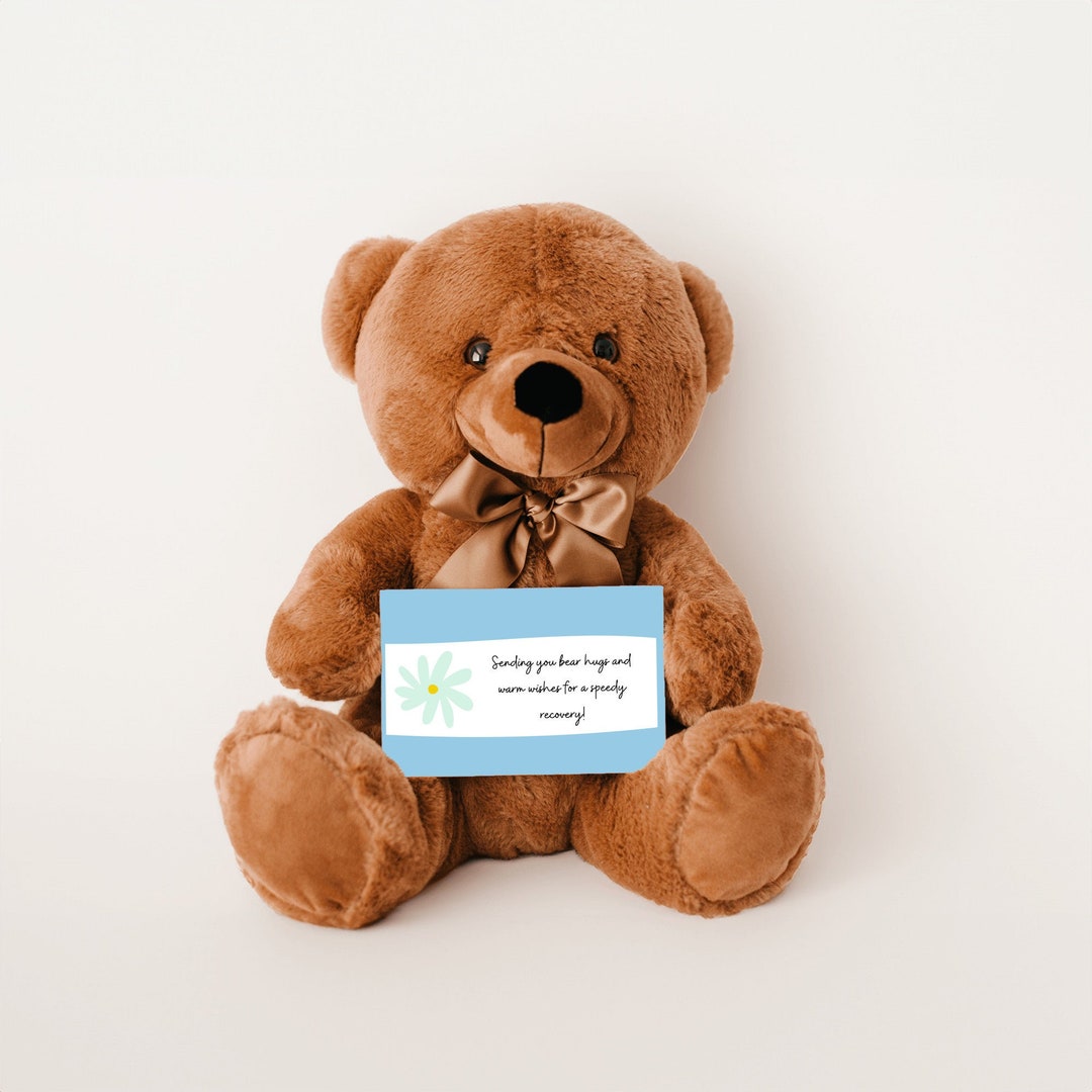 Teddy Bear Speedy Recovery - Etsy