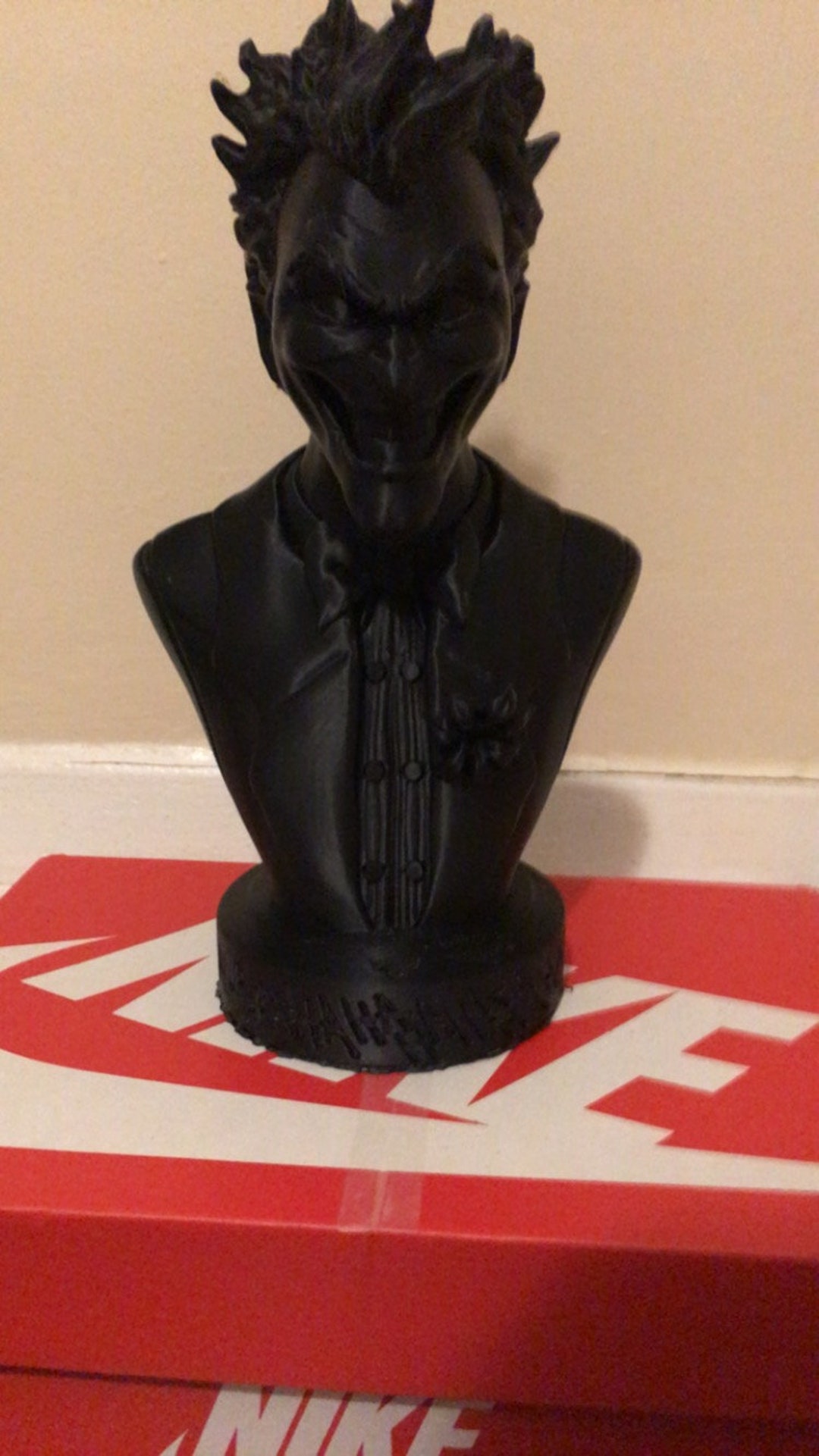 3D Printed Joker Bust 25cm - Etsy