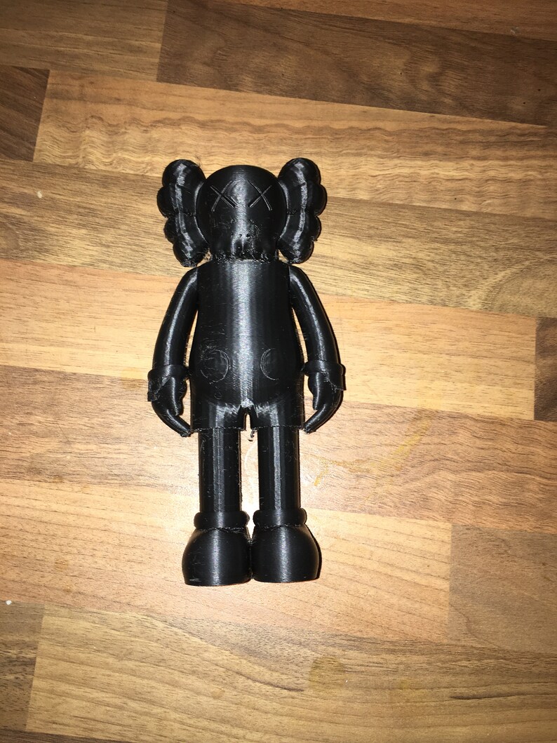 3D Printed Kaws Brick Bear - Etsy
