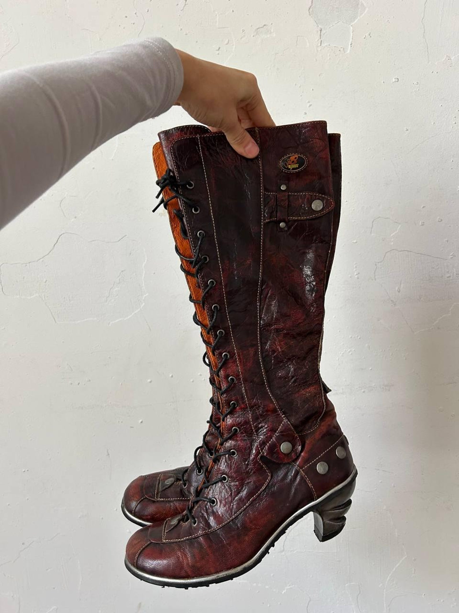 Eject Сosplay Knee High Boots Leather Size 36 UK 3 US 5 Portugal ...