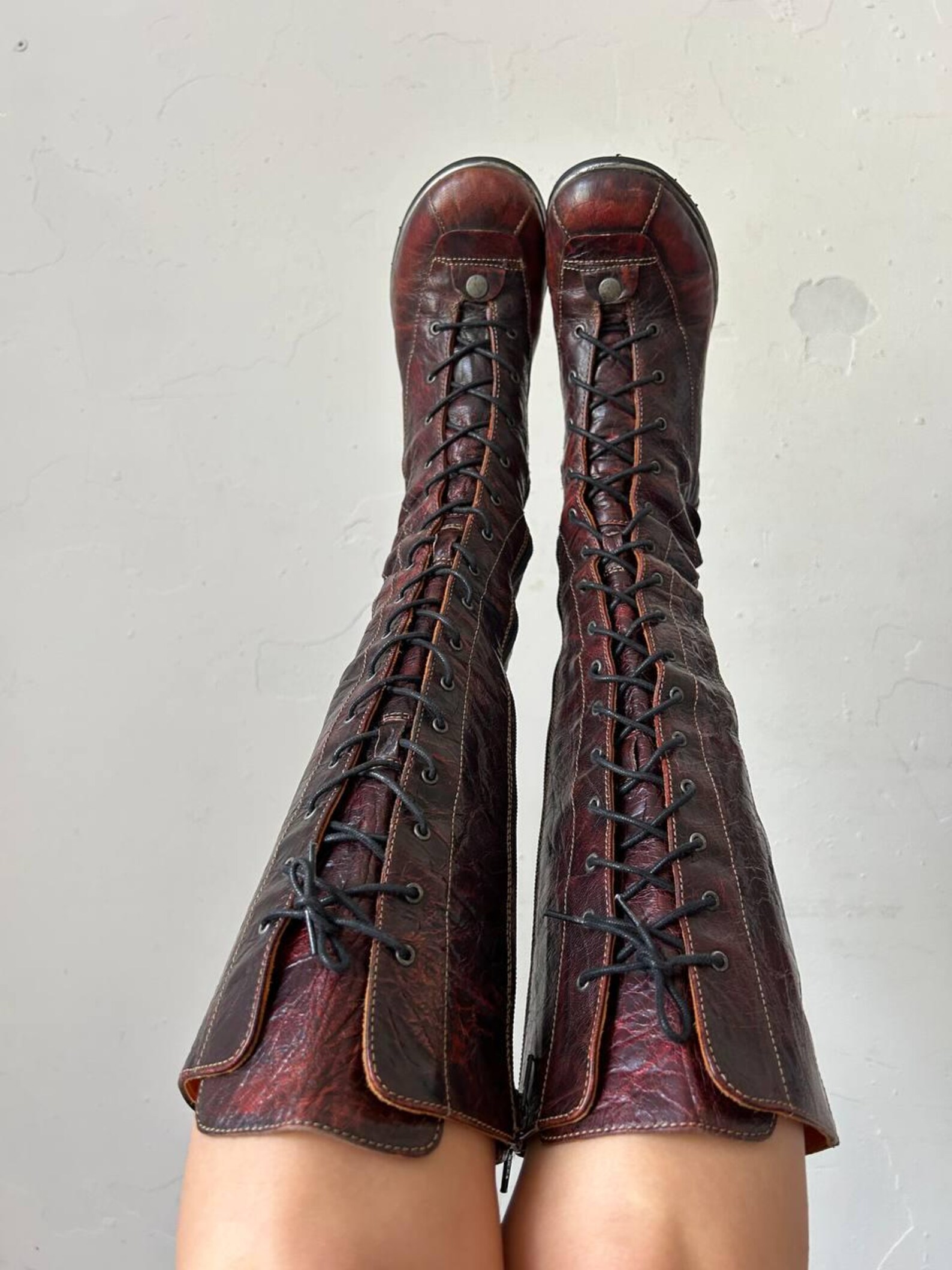 Eject Сosplay Knee High Boots Leather Size 36 UK 3 US 5 Portugal ...