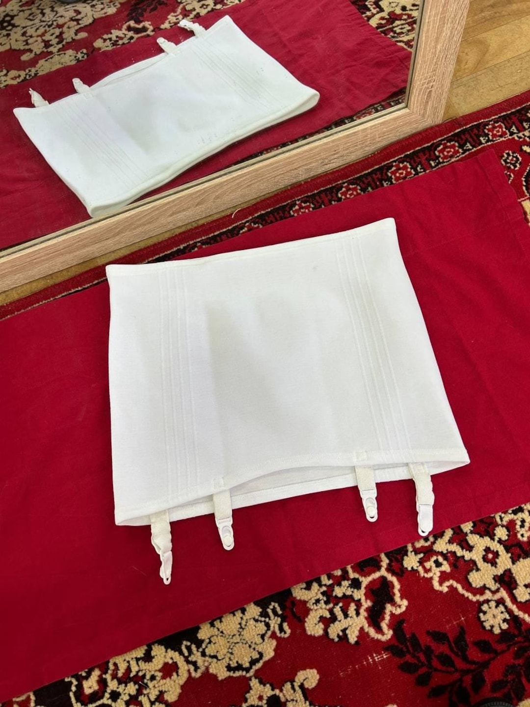 Pin up Vintage Garter Belt 60s, Suspender Skirt Waist Belt, Vintage ...