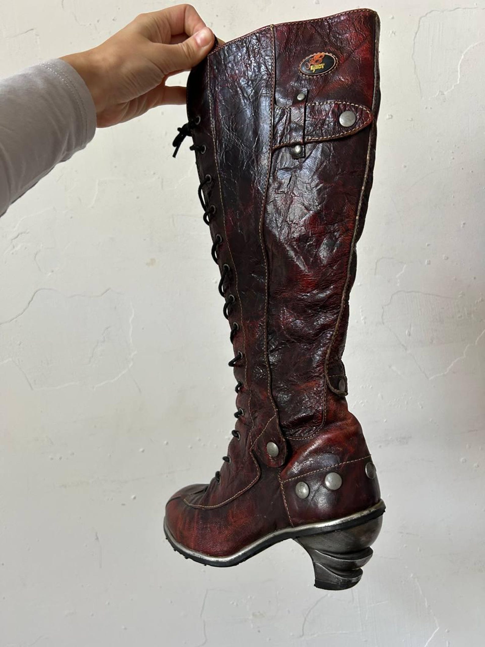 Eject Сosplay Knee High Boots Leather Size 36 UK 3 US 5 Portugal ...