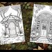 30 Magical Little House Coloring Pages, Adult Kids Coloring Book ...
