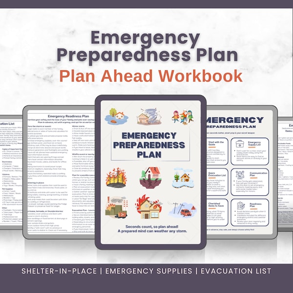 Emergency Preparedness - Etsy