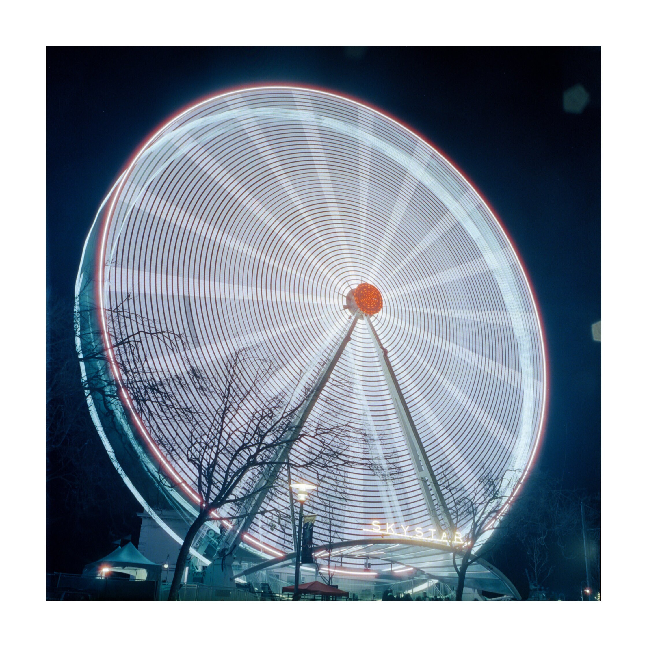 Ferris Wheel Photography Print, Museum Quality, Medium Format Film ...