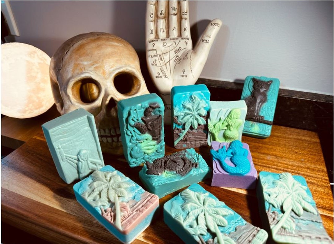 Relief Design Bars. Multiple Designs to Choose From. All Soaps Are Hand ...