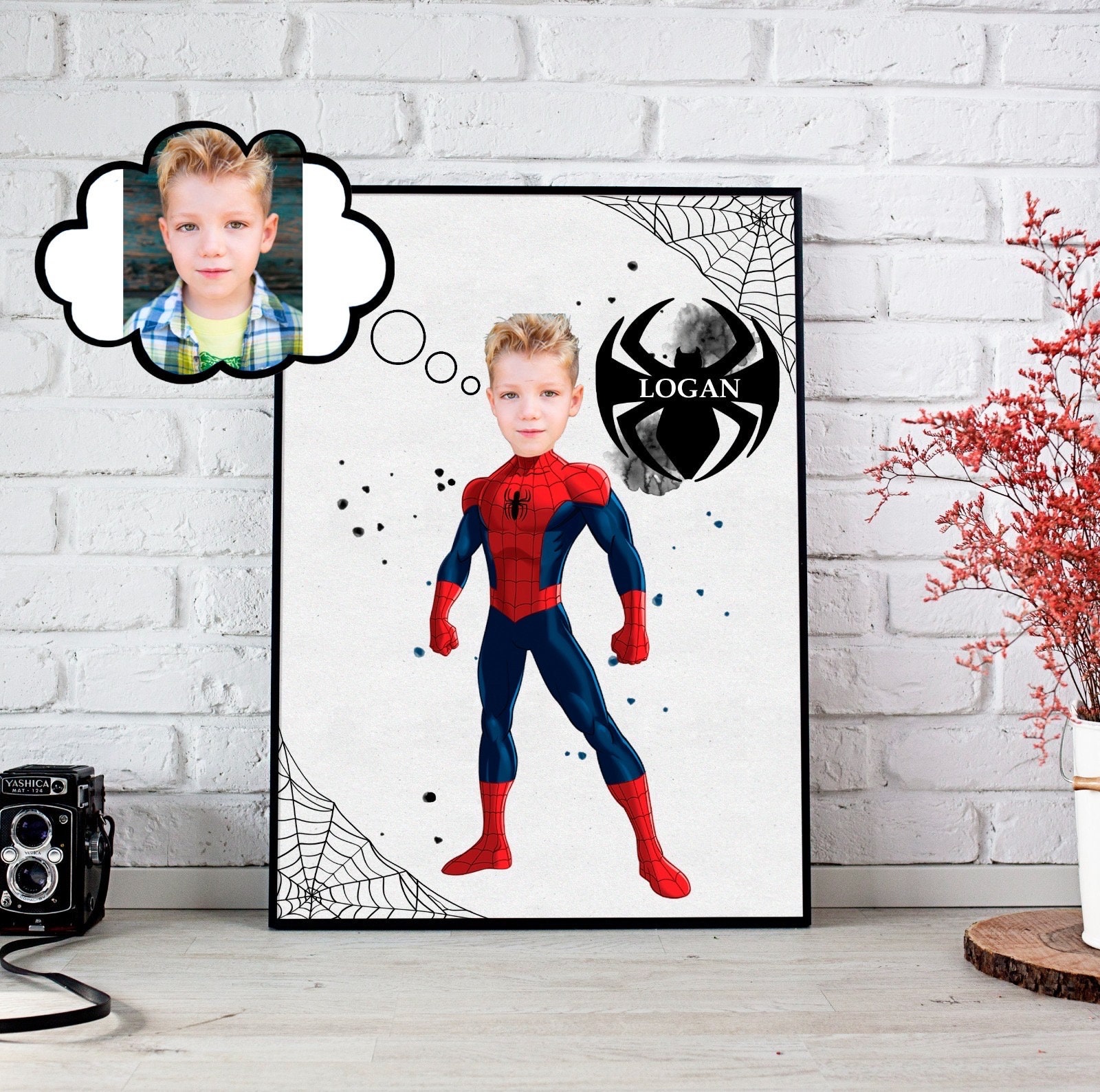 Custom Super Hero Portrait Painting From Photo Message Me With Any ...